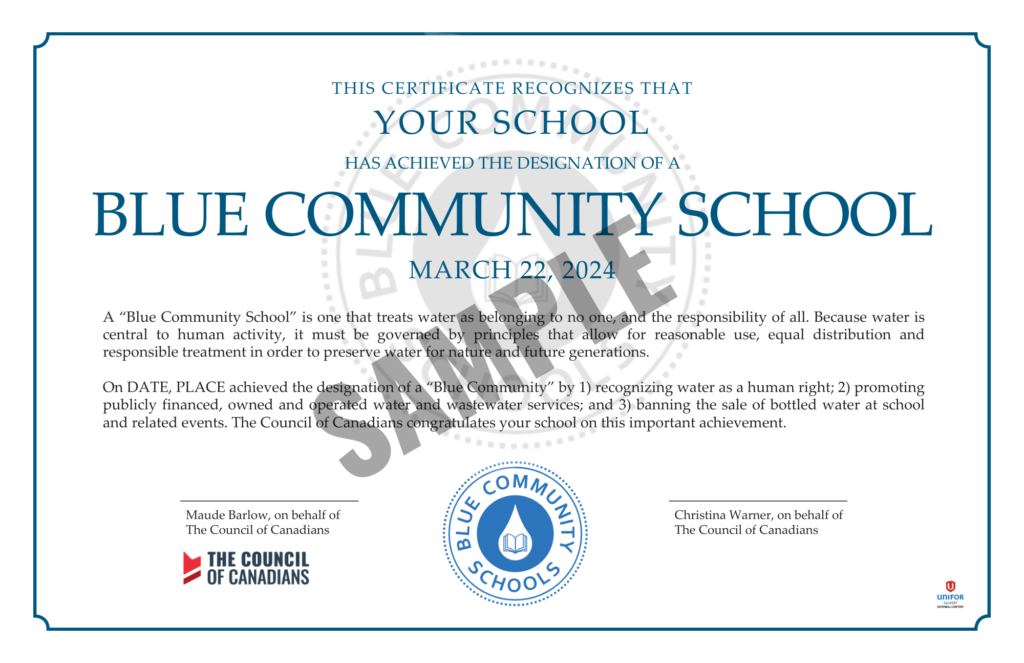 Becoming a BCS - Blue Community Schools
